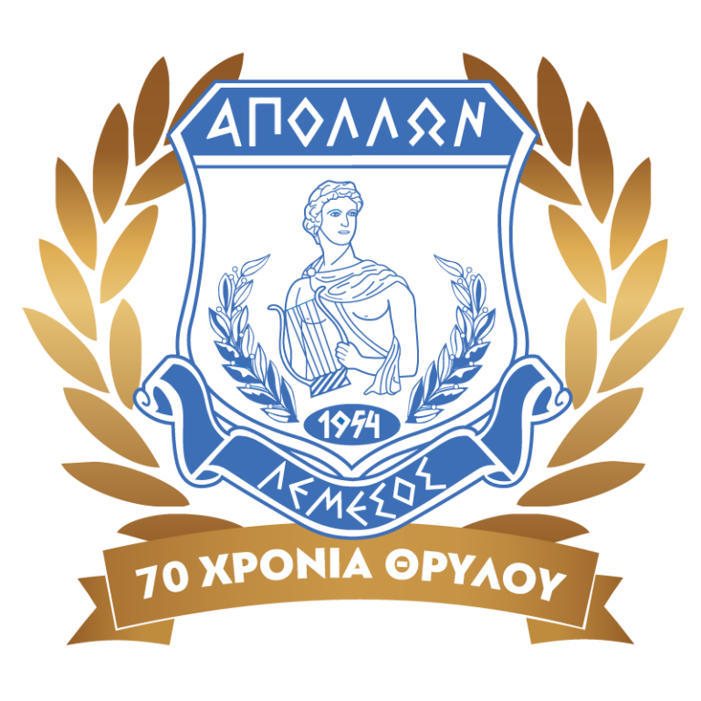 Apollon Limassol 70 Years Logo – Download PNG,AI,EPS,SVG,PDF - Logoquake