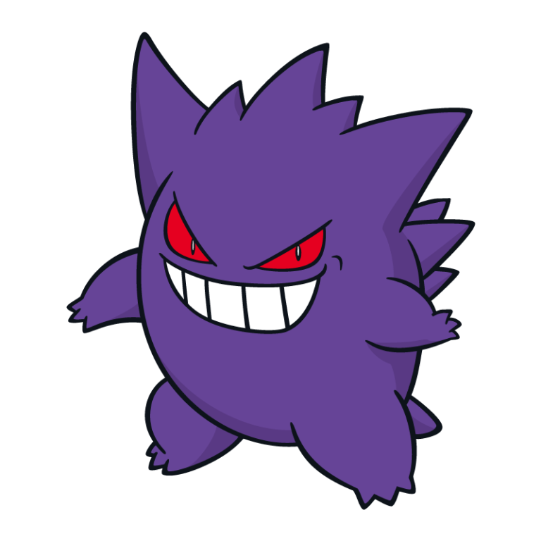 Gengar Logo – Download PNG,AI,EPS,SVG,PDF - Logoquake